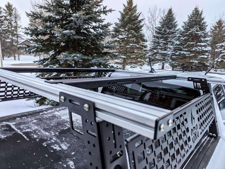 Elite Series Universal ALUMINUM Bed Rack – Overland Racks Ontario