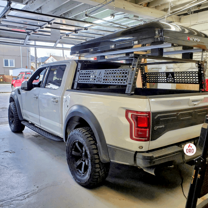 Elite Series Bed Rack - T-Slot Tonneau Mount – ORO Racks Inc.
